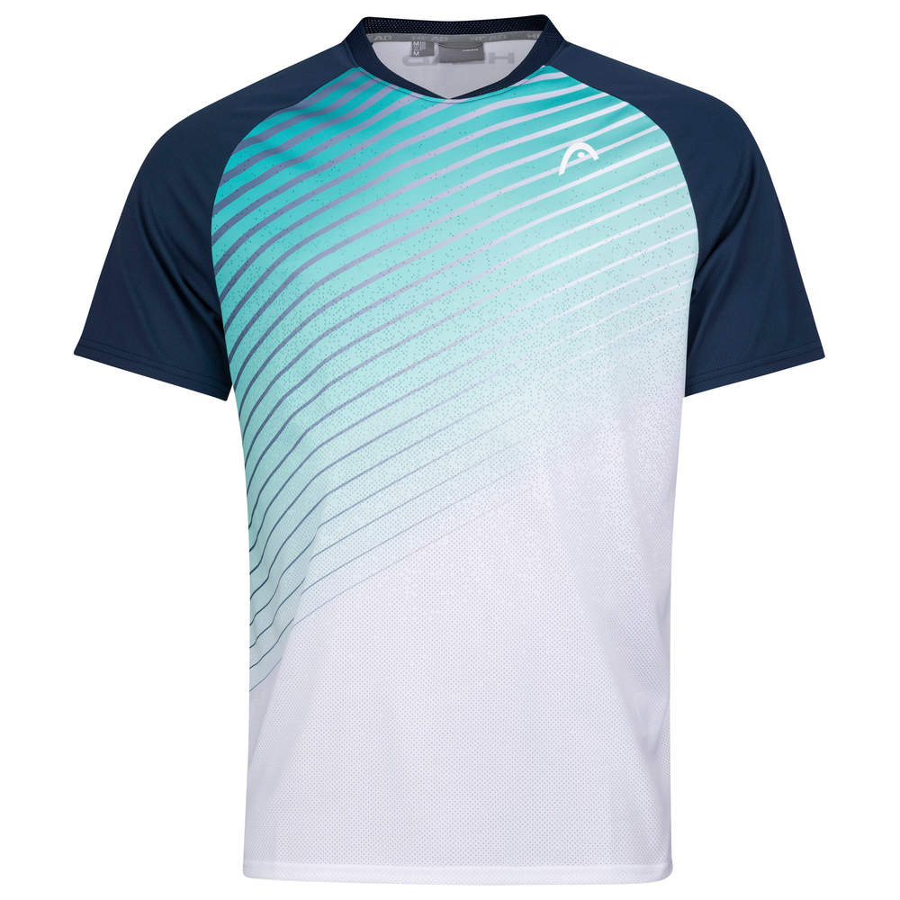 Head Performance T-Shirt Men Turquiose/Print - HEAD Store