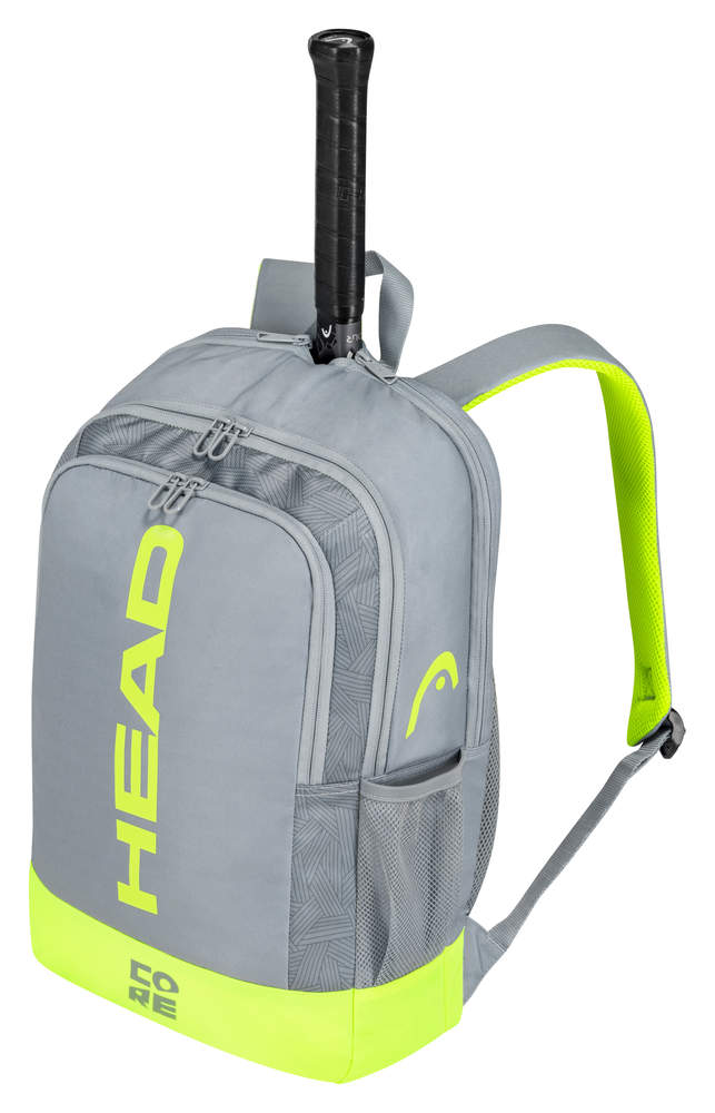 Head Core Backpack Grey/Neon Yellow 2021 - HEAD Store